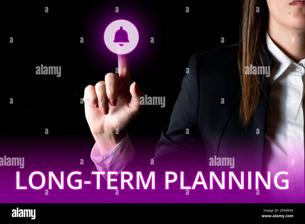 Conceptual caption Long Term Planning, Word Written on Establish ... Conceptual caption Long Term Planning, Word Written on Establish ...