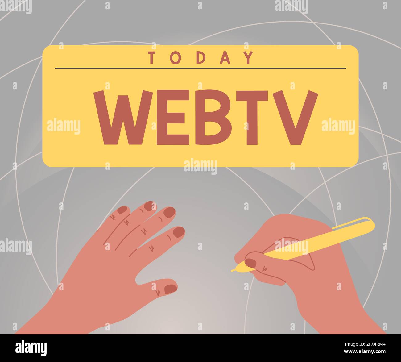 Inspiration showing sign Webtv, Internet Concept Internet transmission ...