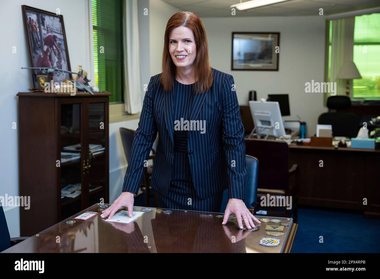 Assistant Secretary of Defense for Readiness Shawn Skelly is seen in ...