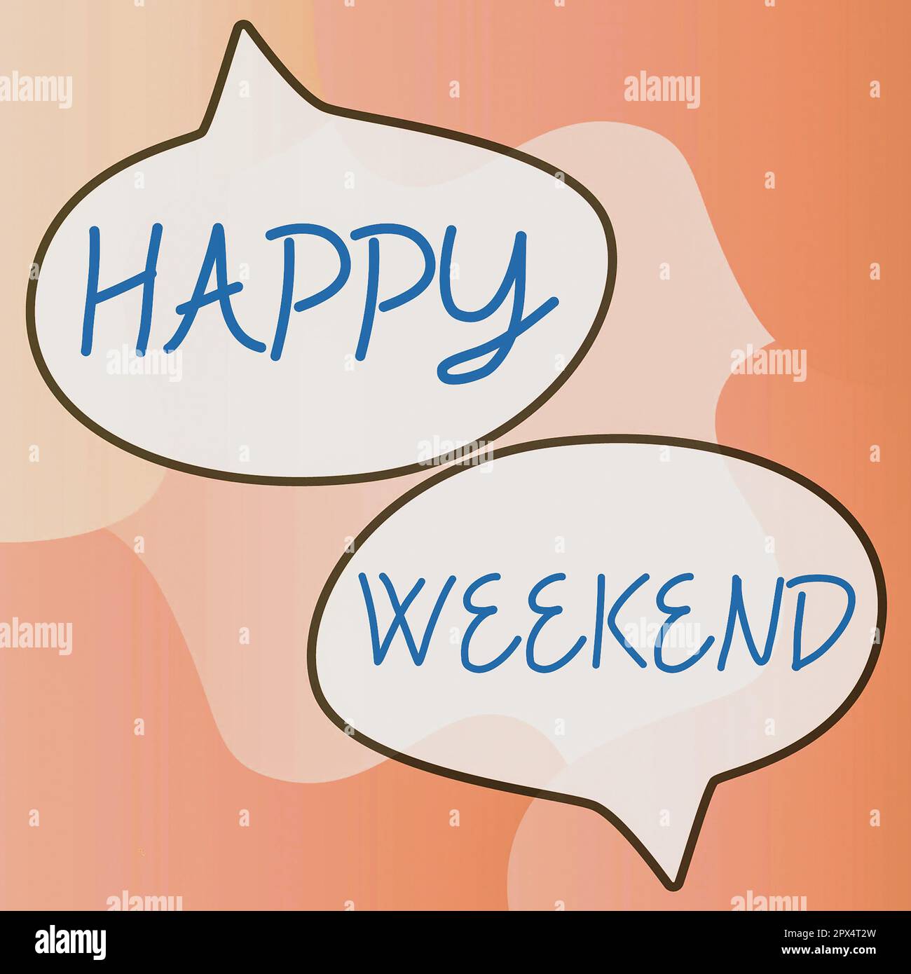 Sign displaying Happy Weekend, Business overview Cheerful rest day Time ...