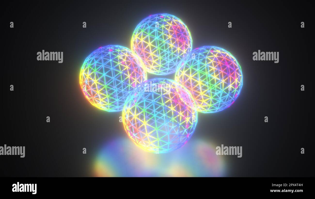 Neon spheres hi-res stock photography and images - Alamy