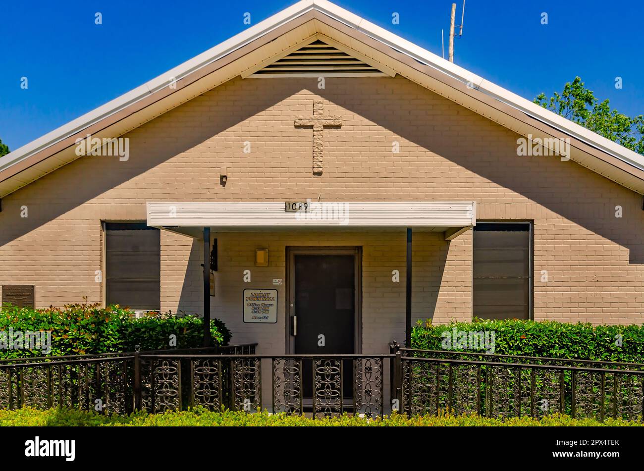 Loxley Town Hall is pictured, April 30, 2023, in Loxley, Alabama ...