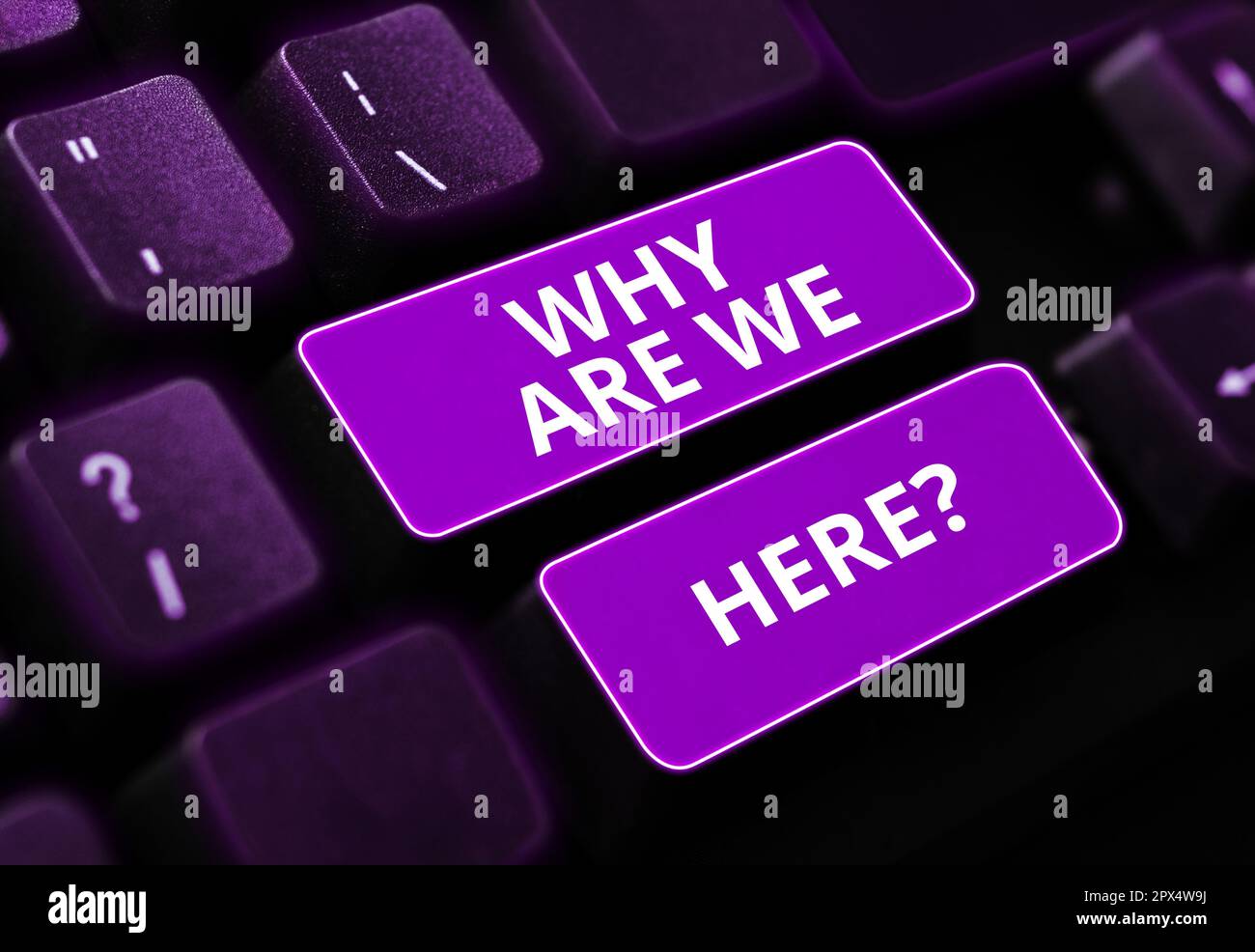 Writing displaying text Why Are We Here, Business overview Reasons to ...