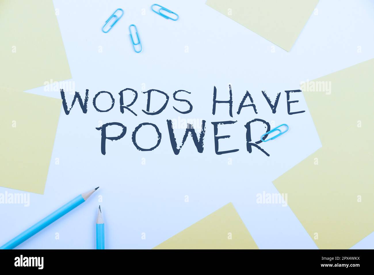 Writing displaying text Words Have Power, Business approach Energy ...