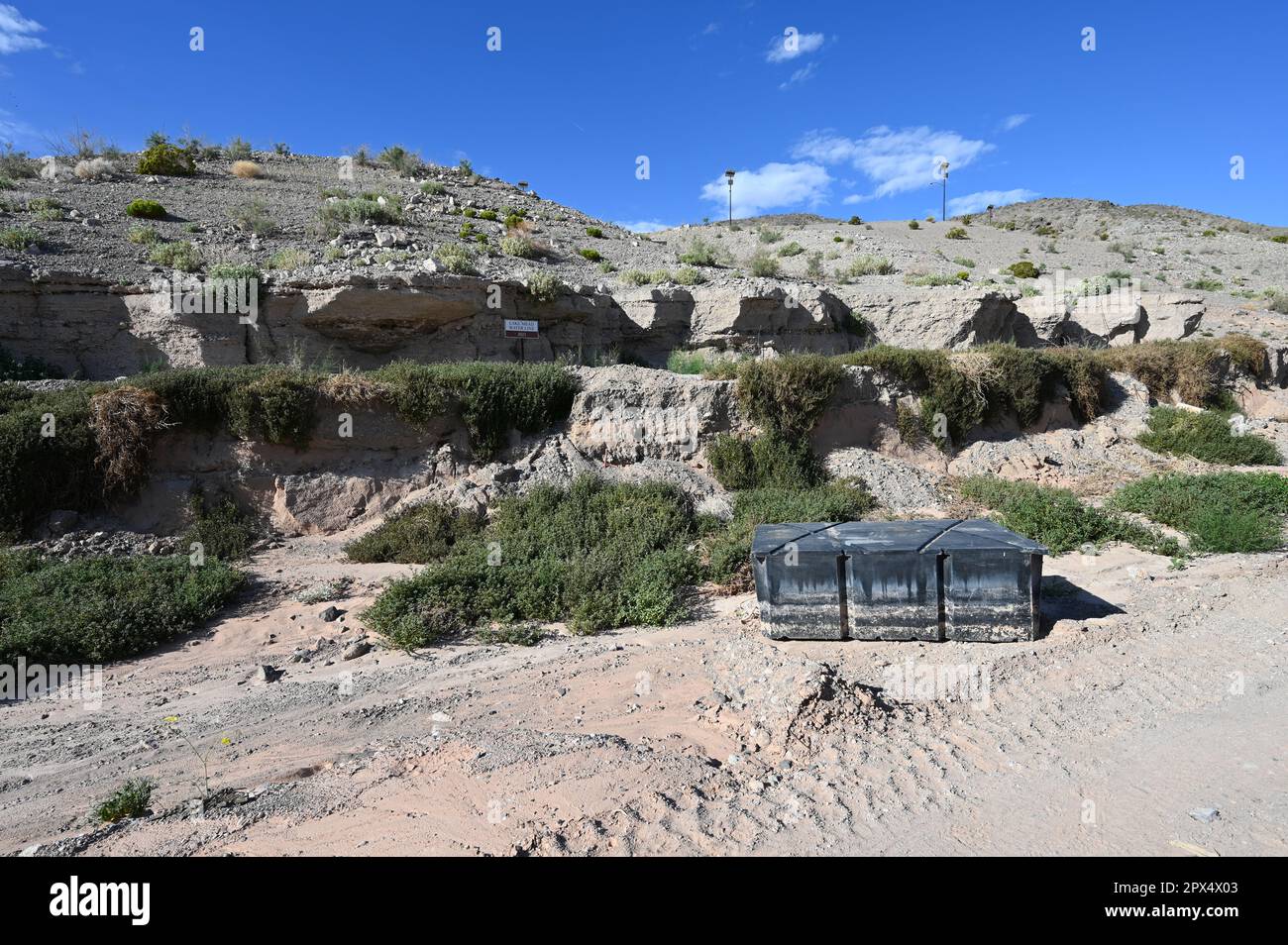 Drought conditions at Callville Bay at Lake Mead in Nevada Stock Photo ...