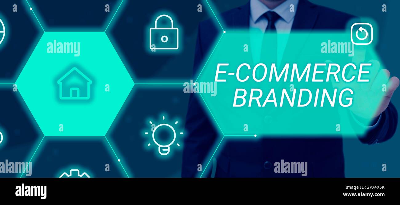 Conceptual caption E Commerce Branding, Conceptual photo establish an ...