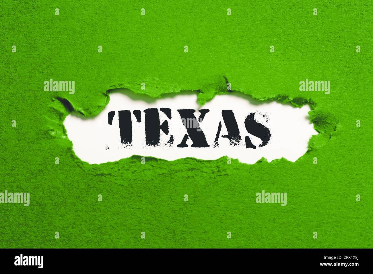 Text caption presenting Texas, Internet Concept based on Caddo word ...