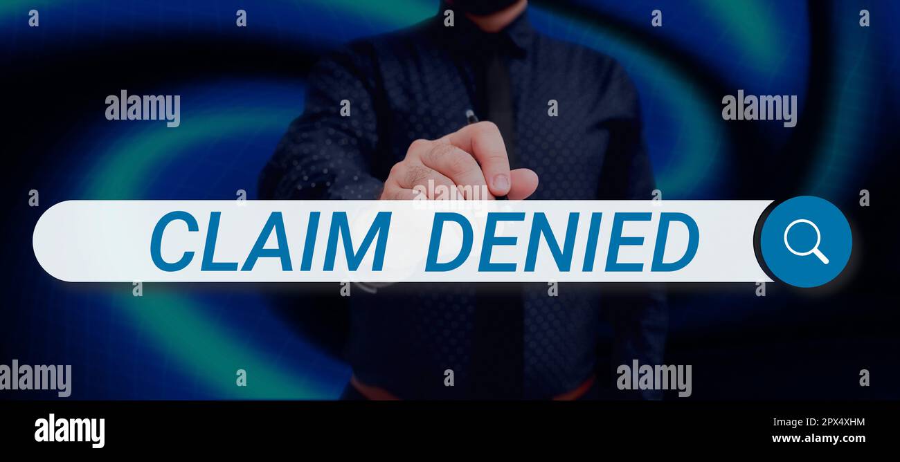 Conceptual caption Claim Denied, Concept meaning Requested ...