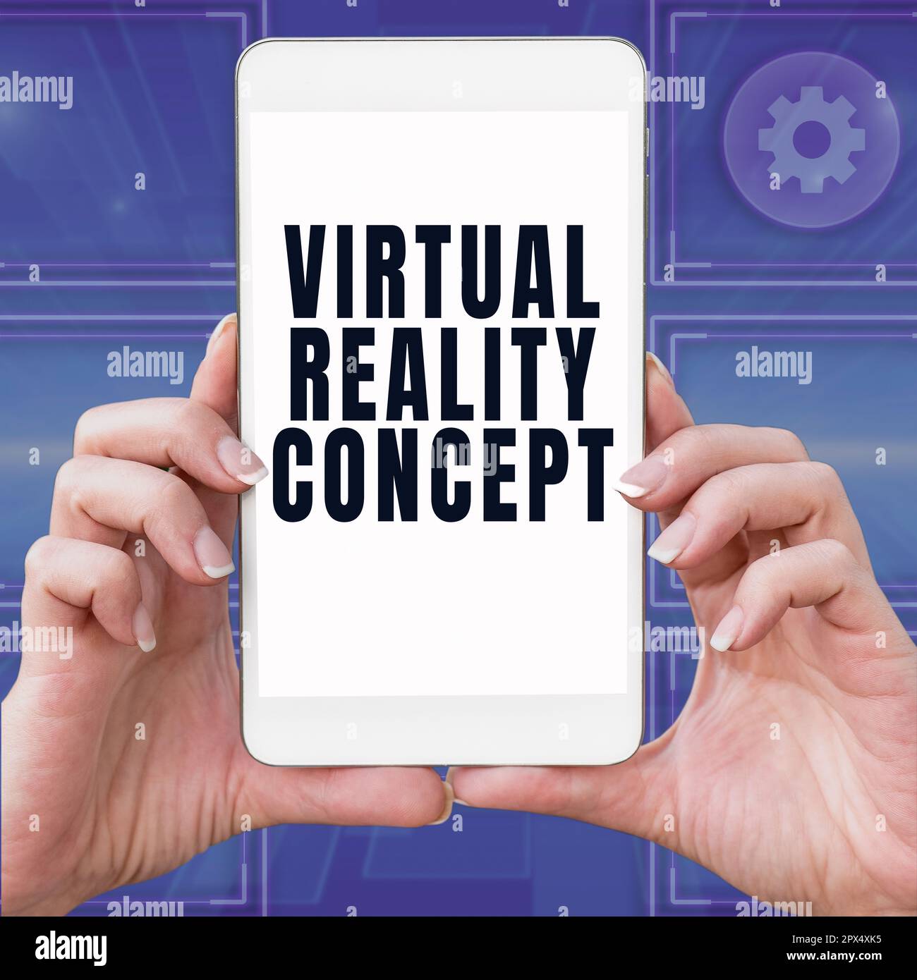 Writing displaying text Virtual Reality Concept, Concept meaning 3d ...