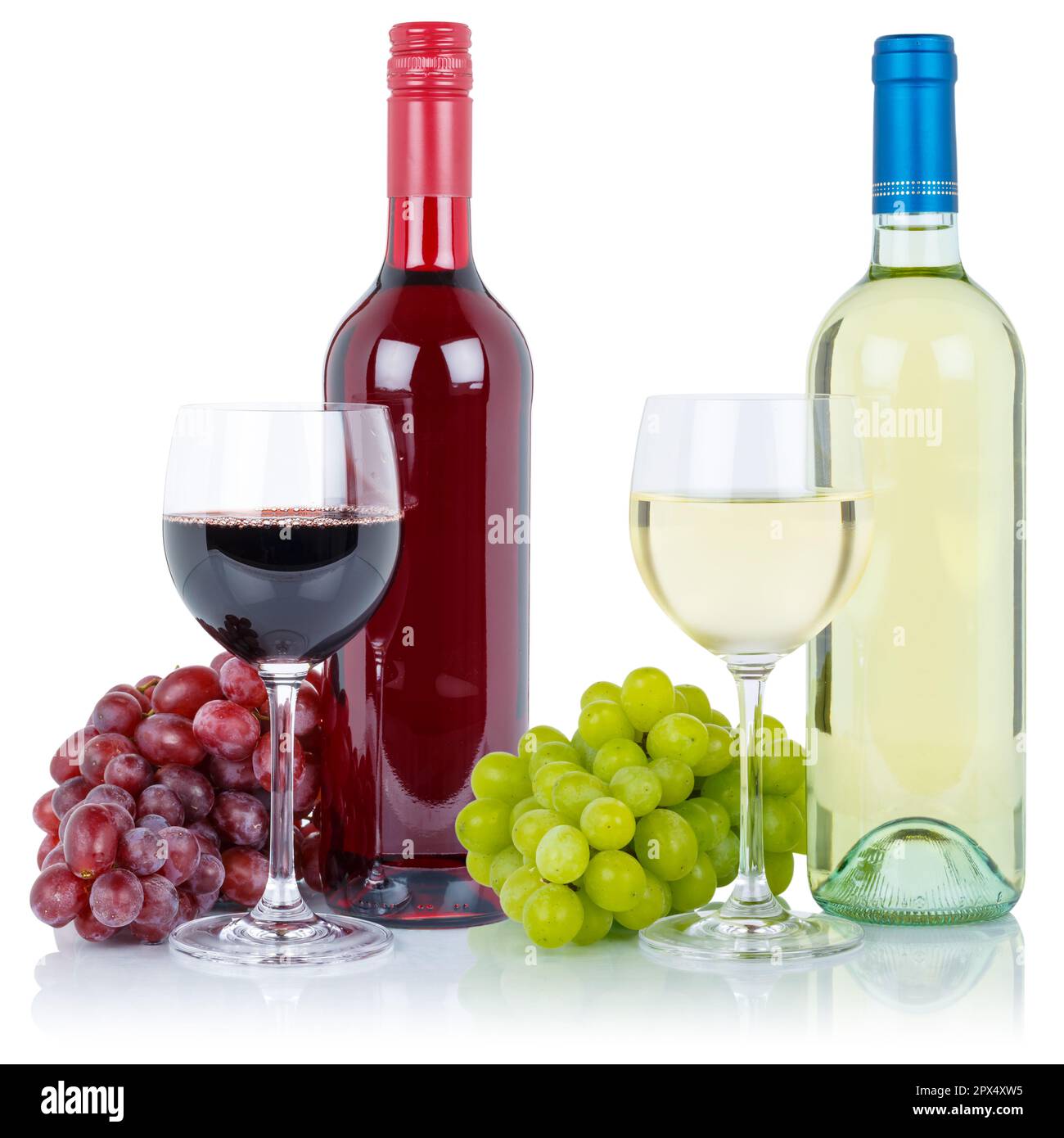 Wine tasting wines bottle glass alcohol beverage grapes square isolated ...