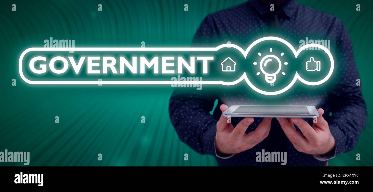 Inspiration showing sign Government, Business showcase Group of people ...