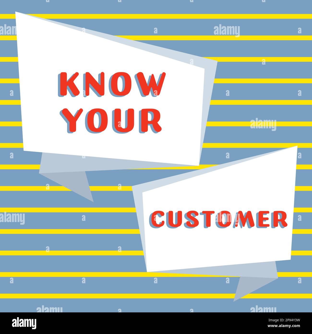 Handwriting text Know Your Customer, Conceptual photo Marketing ...