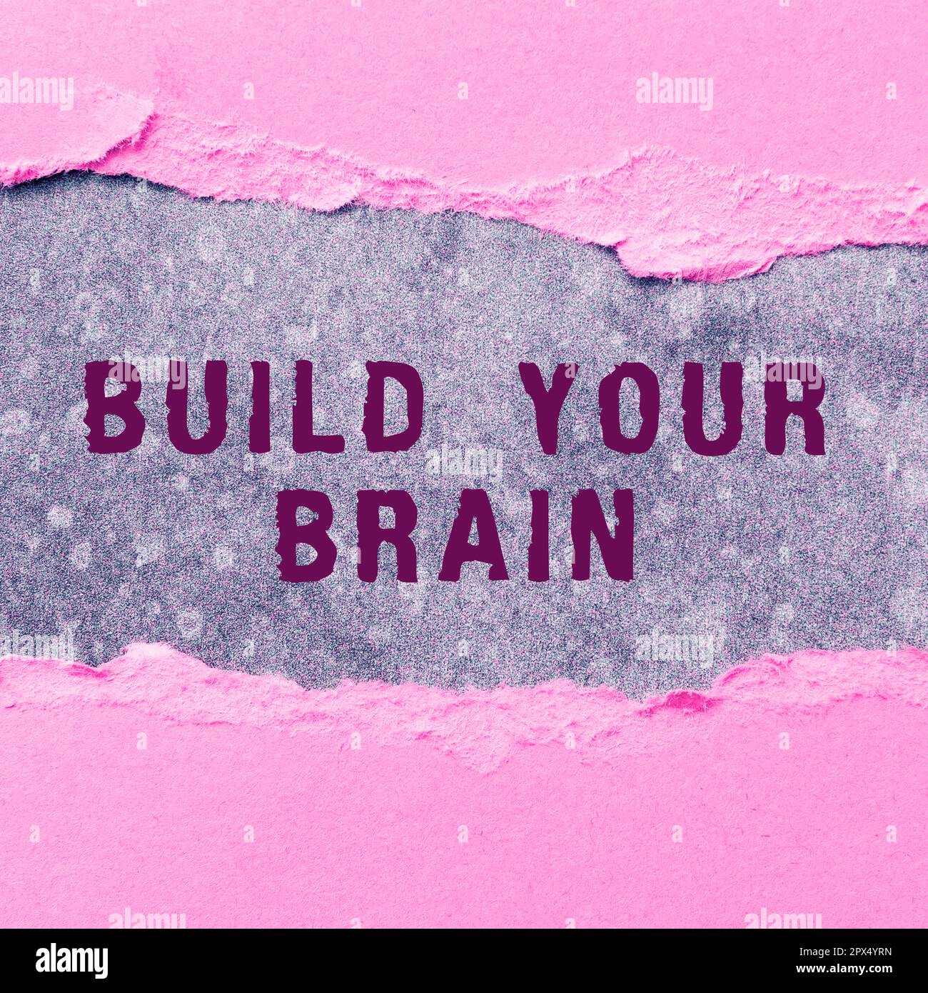 Text caption presenting Build Your Brain, Word for mental activities to ...