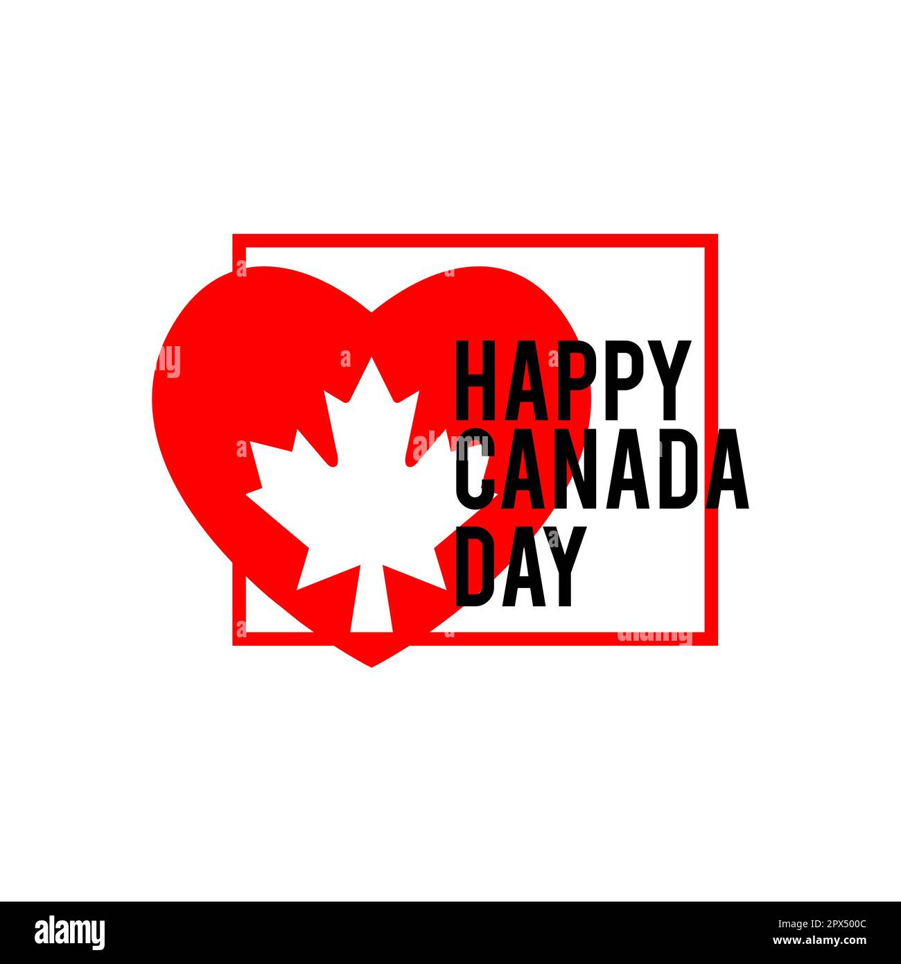 Vector isolated handwritten lettering logo for Canada Day with ...