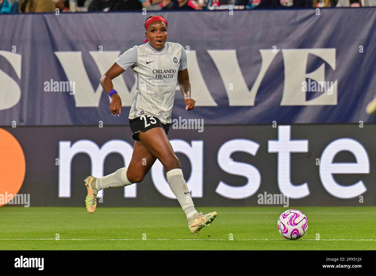 San Diego, California, USA. 29th Apr, 2023. Orlando Pride forward ...
