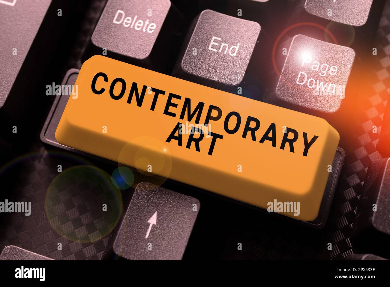 Inspiration showing sign Contemporary Art, Word Written on made today ...