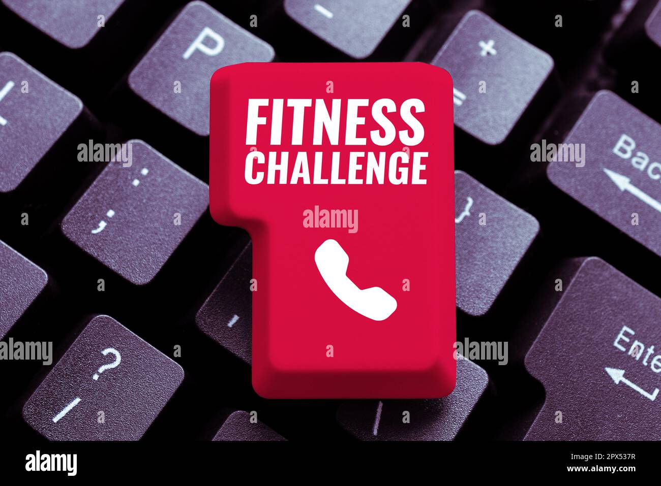 Inspiration showing sign Fitness Challenge, Conceptual photo condition ...