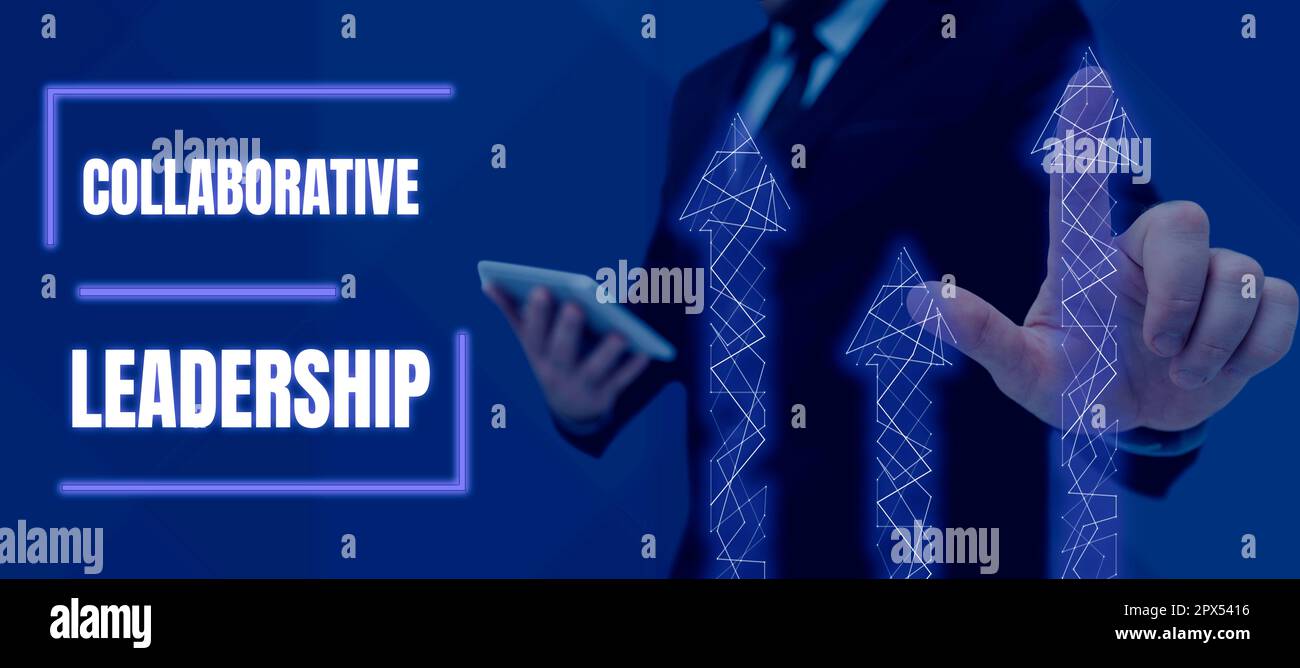 Text showing inspiration Collaborative Leadership, Word Written on ... Text showing inspiration Collaborative Leadership, Word Written on ...
