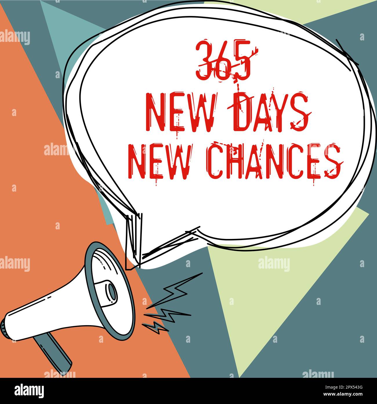 Handwriting text 365 New Days New Chances, Business concept Starting ...