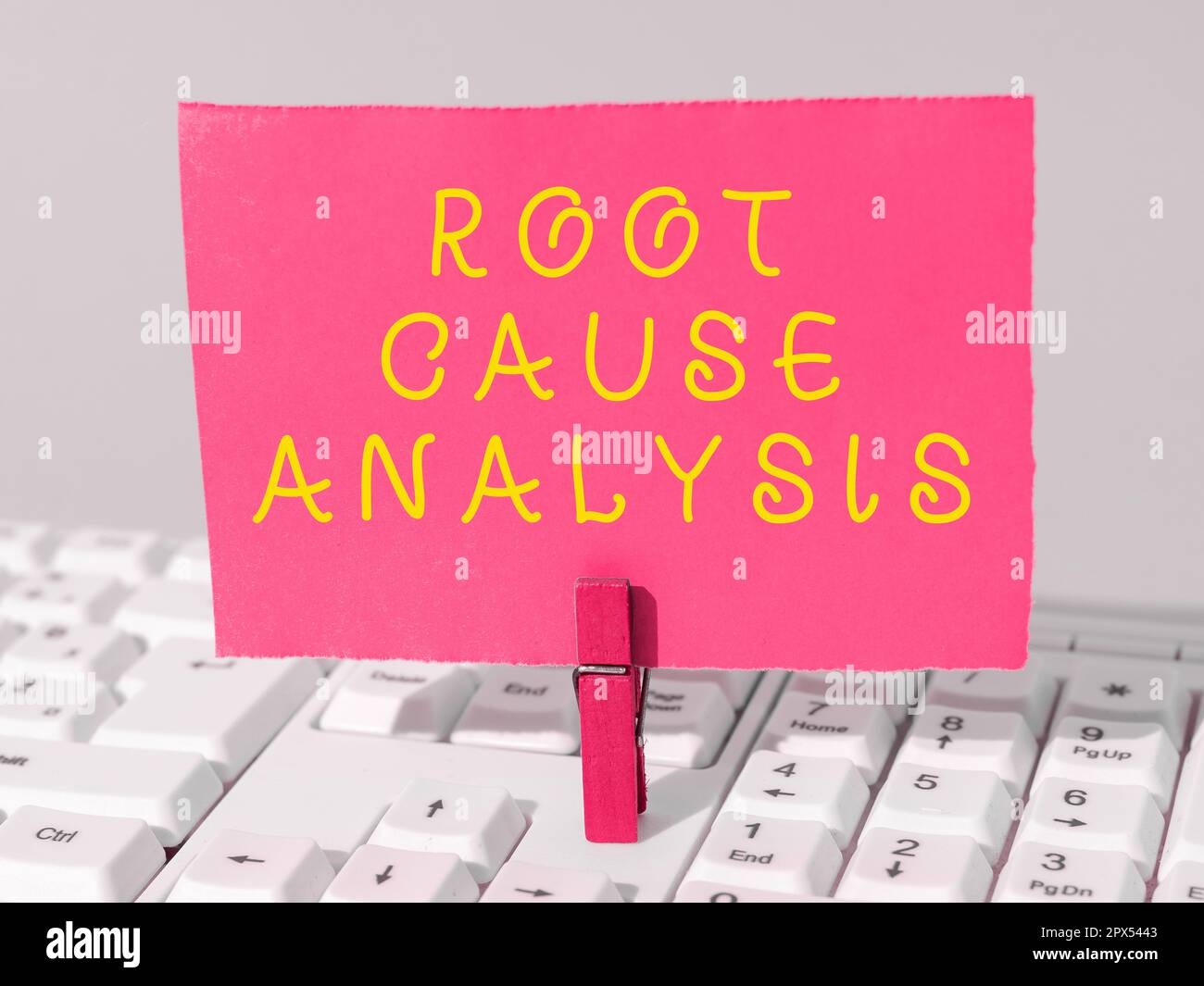 Sign displaying Root Cause Analysis, Internet Concept Method of Problem ...