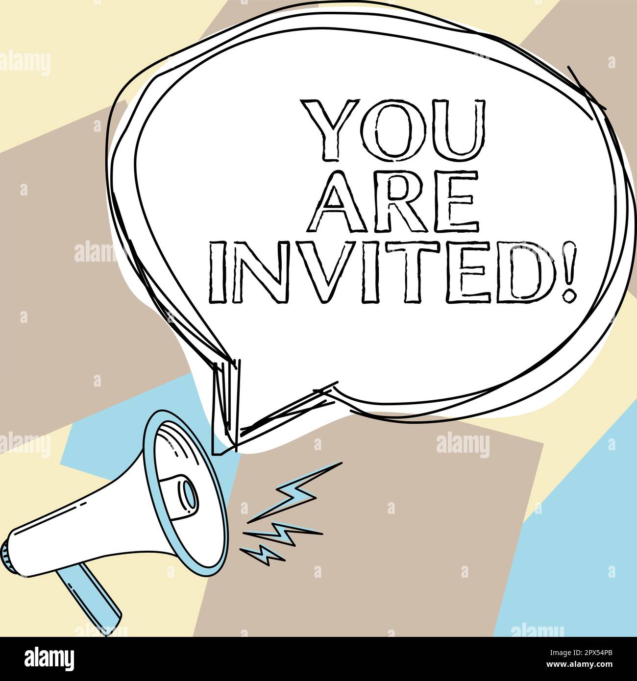 Inspiration showing sign You Are Invited, Word for Receiving and ...