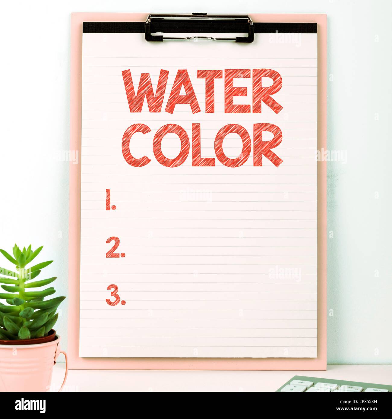 Writing displaying text Water Color, Conceptual photo water-soluble ...
