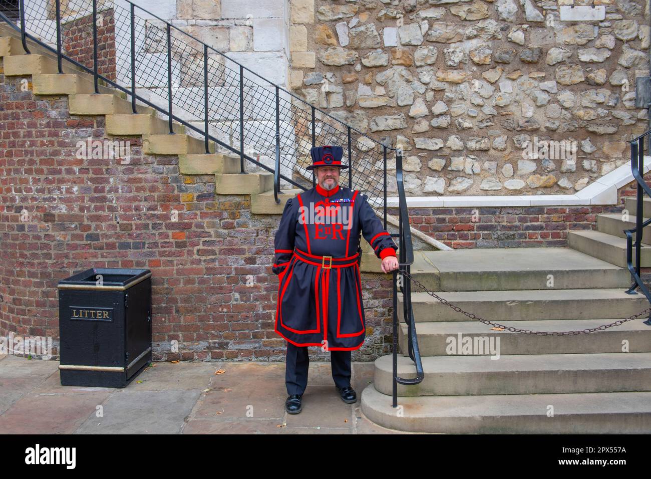 Yeomen Warder of Fortress the Tower of London, London, England, UK ...
