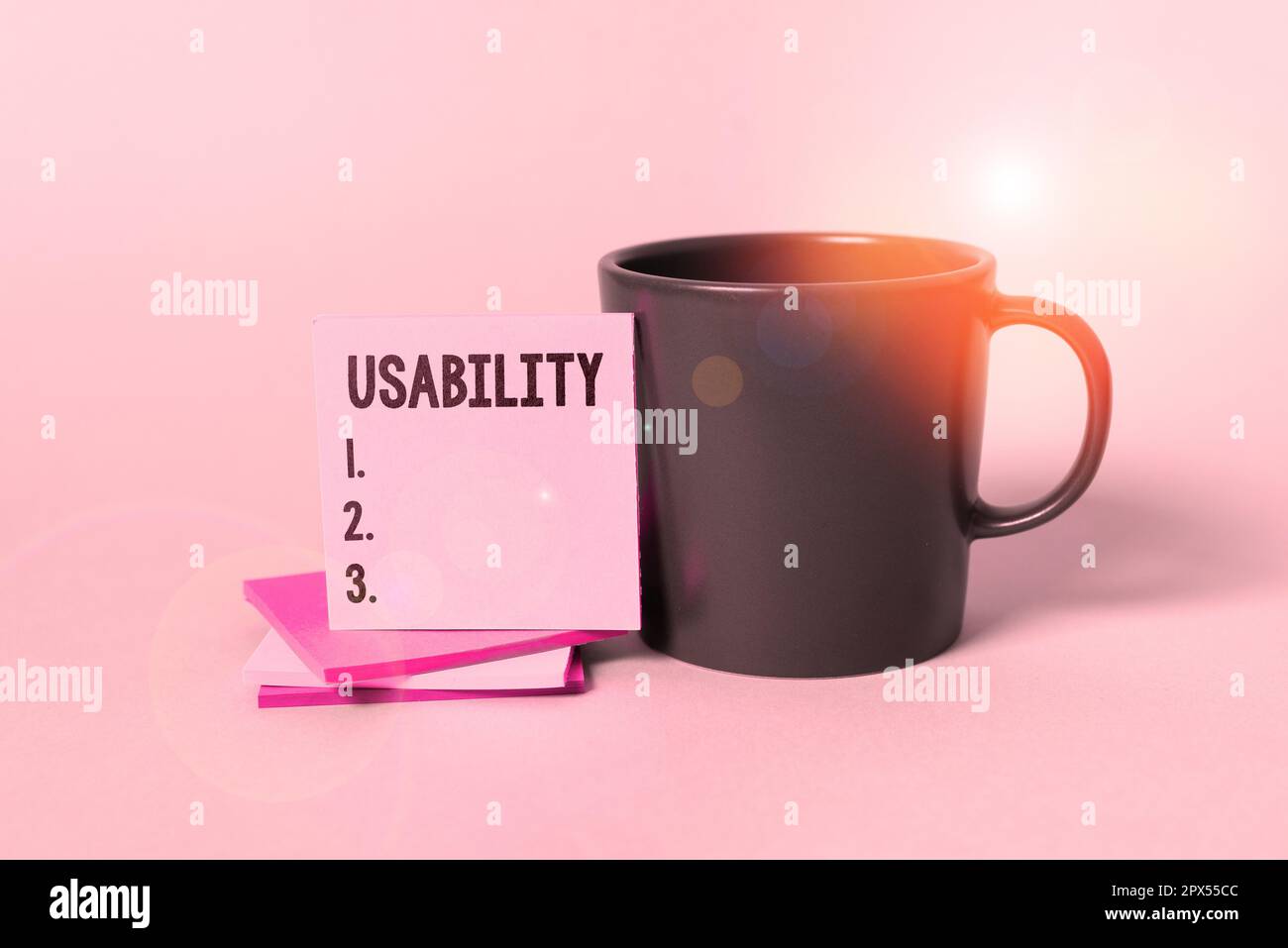 Hand writing sign Usability, Business showcase A word assosiated with ...