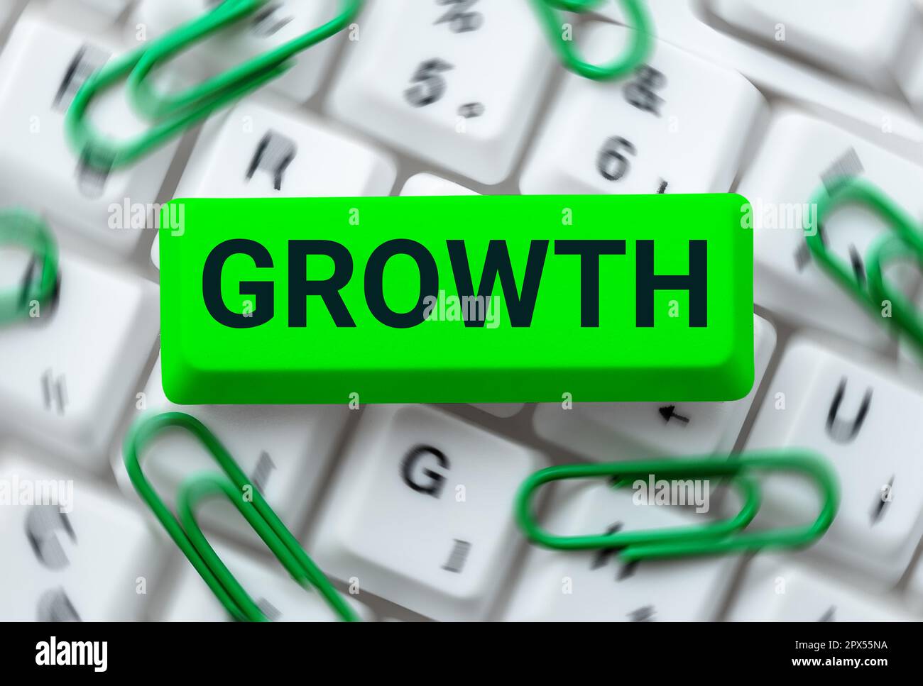 Hand writing sign Growth, Business approach process of increasing in ...