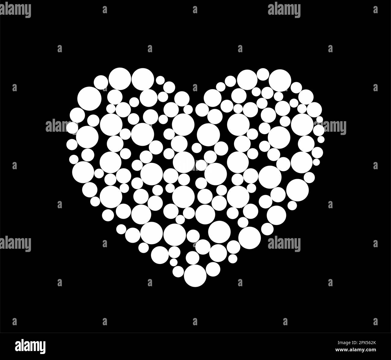 Abstract heart template. Vector illustration Stock Vector Image & Art ...