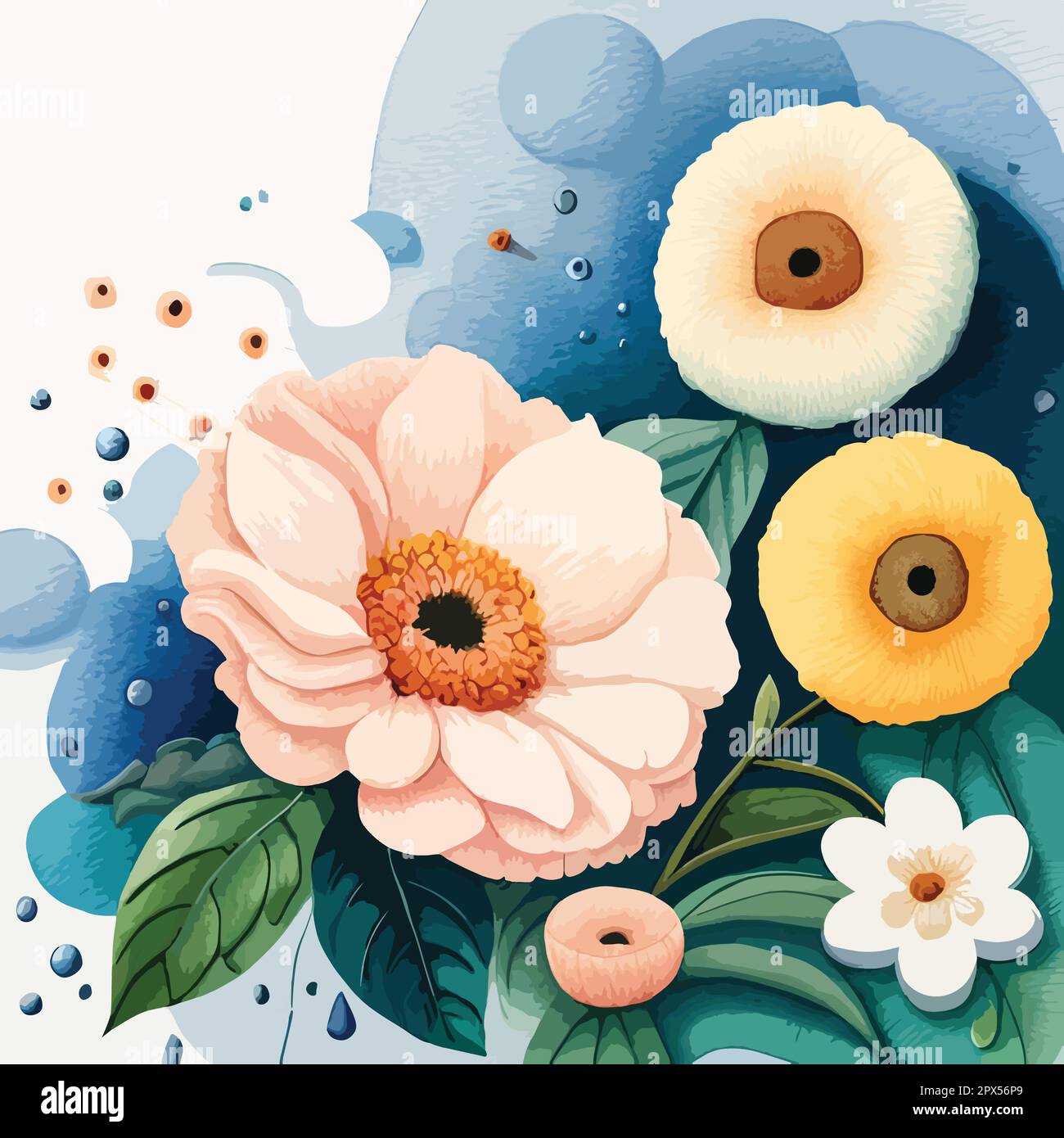 Pink rose vector vectors hi-res stock photography and images - Alamy