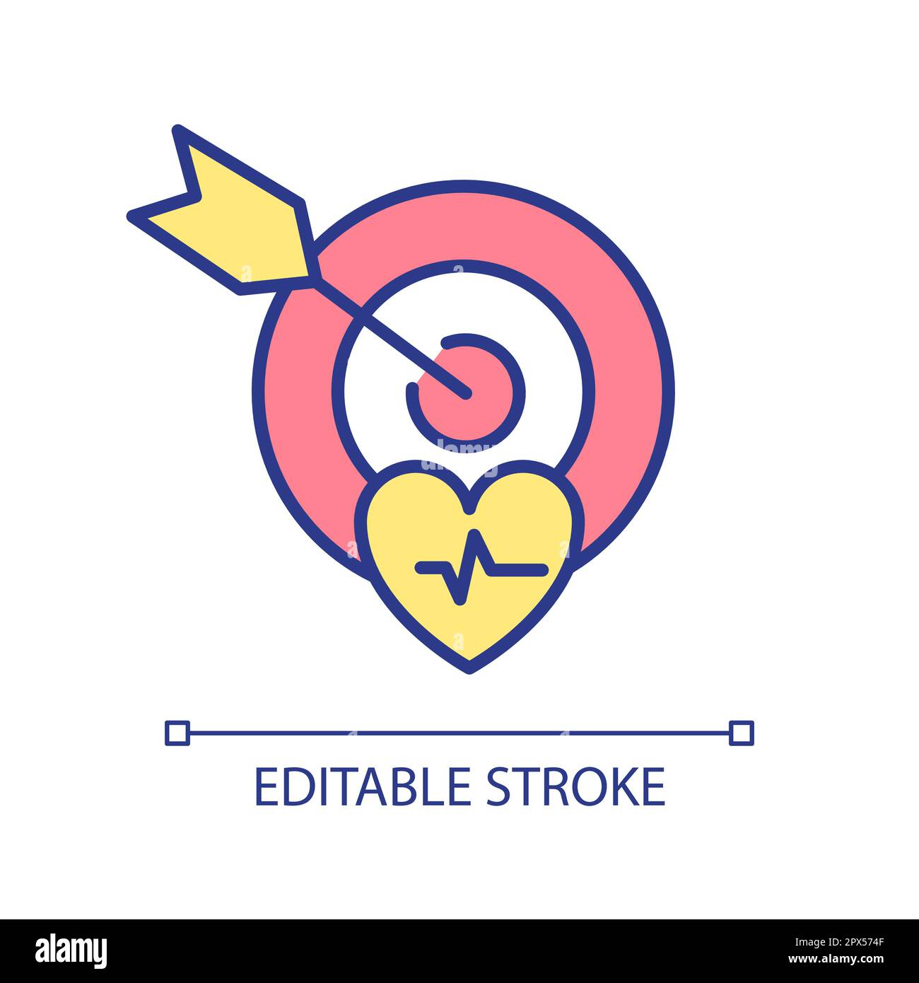 Targeted delivery of medications RGB color icon Stock Vector Image ...