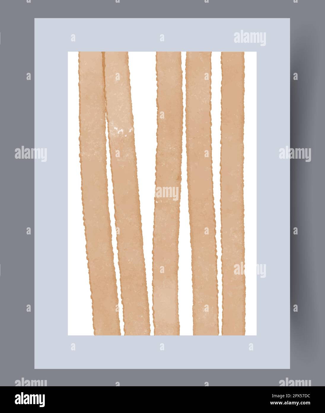 Abstract stripes minimalism wall art print Stock Vector Image & Art - Alamy