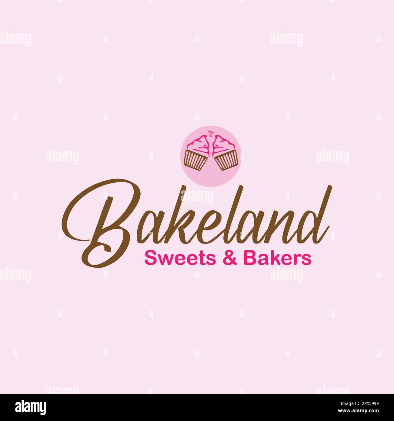 Bakery shop bake with love cartoon vector illustration Stock Vector ...