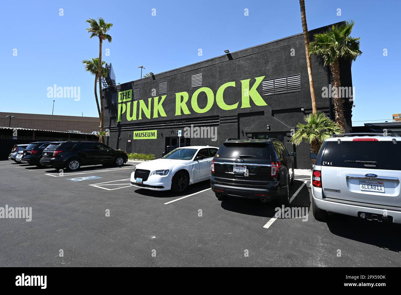 The Punk rock museum in Las Vegas Stock Photo - Alamy