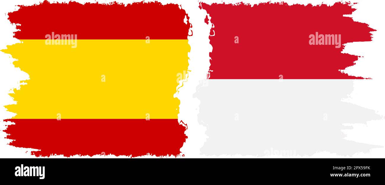 Monaco spain flag hi-res stock photography and images - Alamy