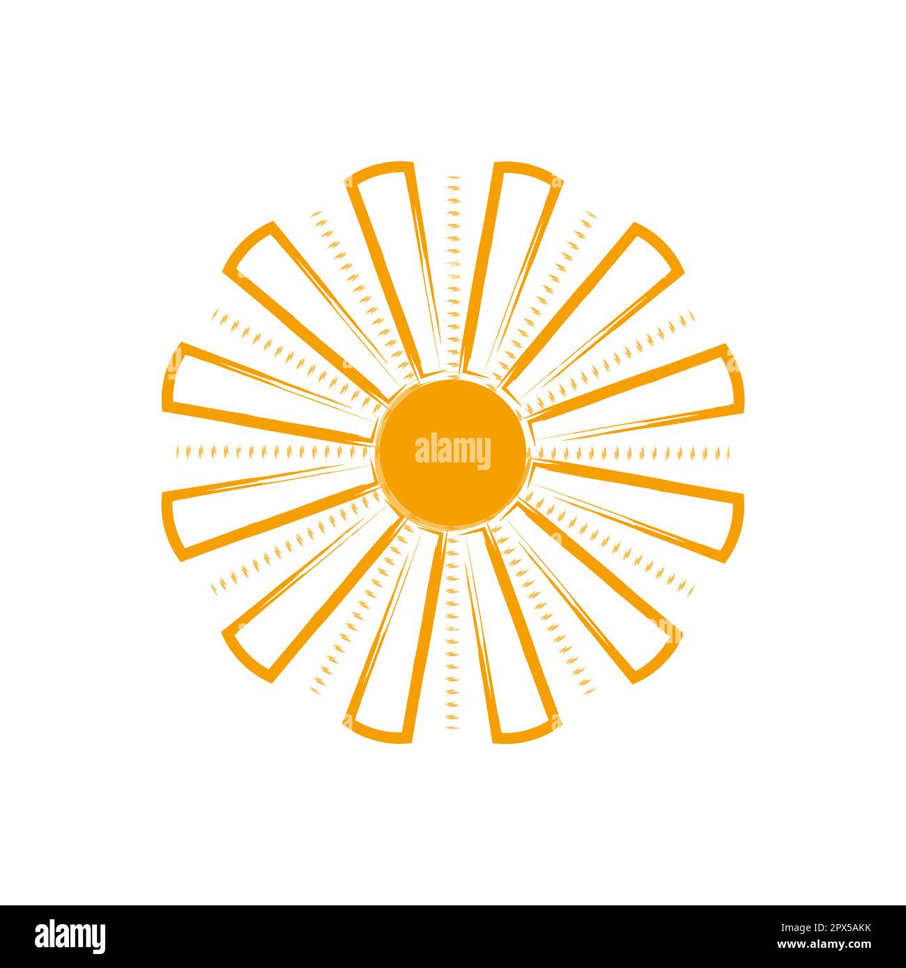 Graphic abstract sun, Sun symbol, Astrological symbols, Vector ...