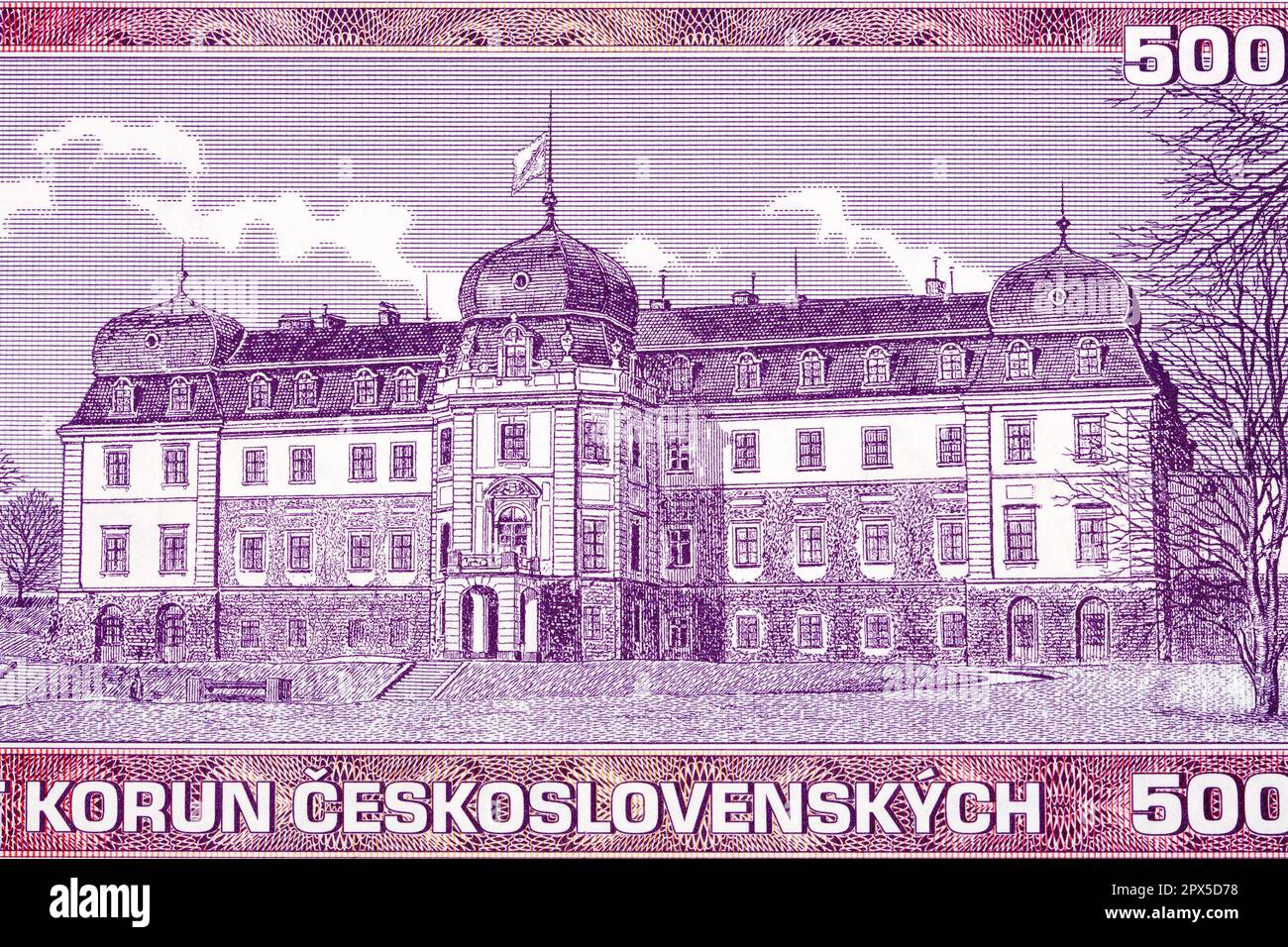 Old koruna banknote hi-res stock photography and images - Alamy