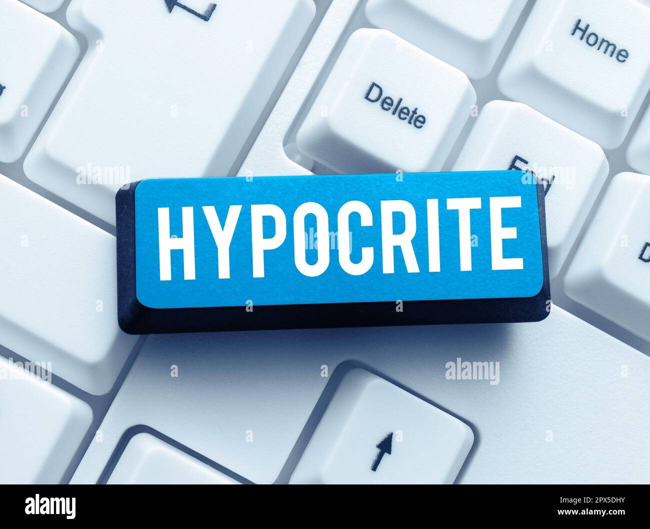 Hand writing sign Hypocrite, Word Written on Medical condition in which ...