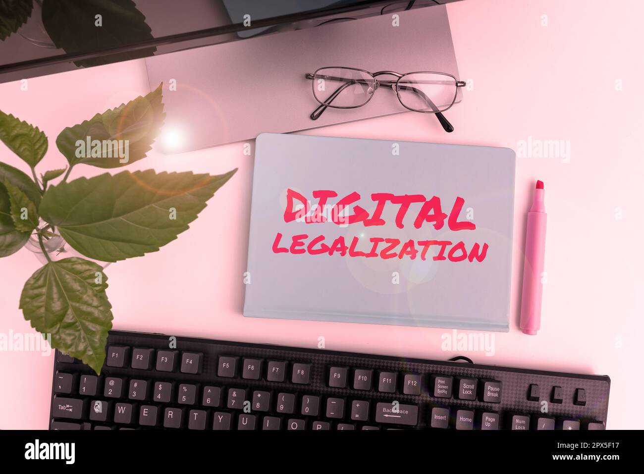 Sign displaying Digital Legalization, Business overview accompanied by ...
