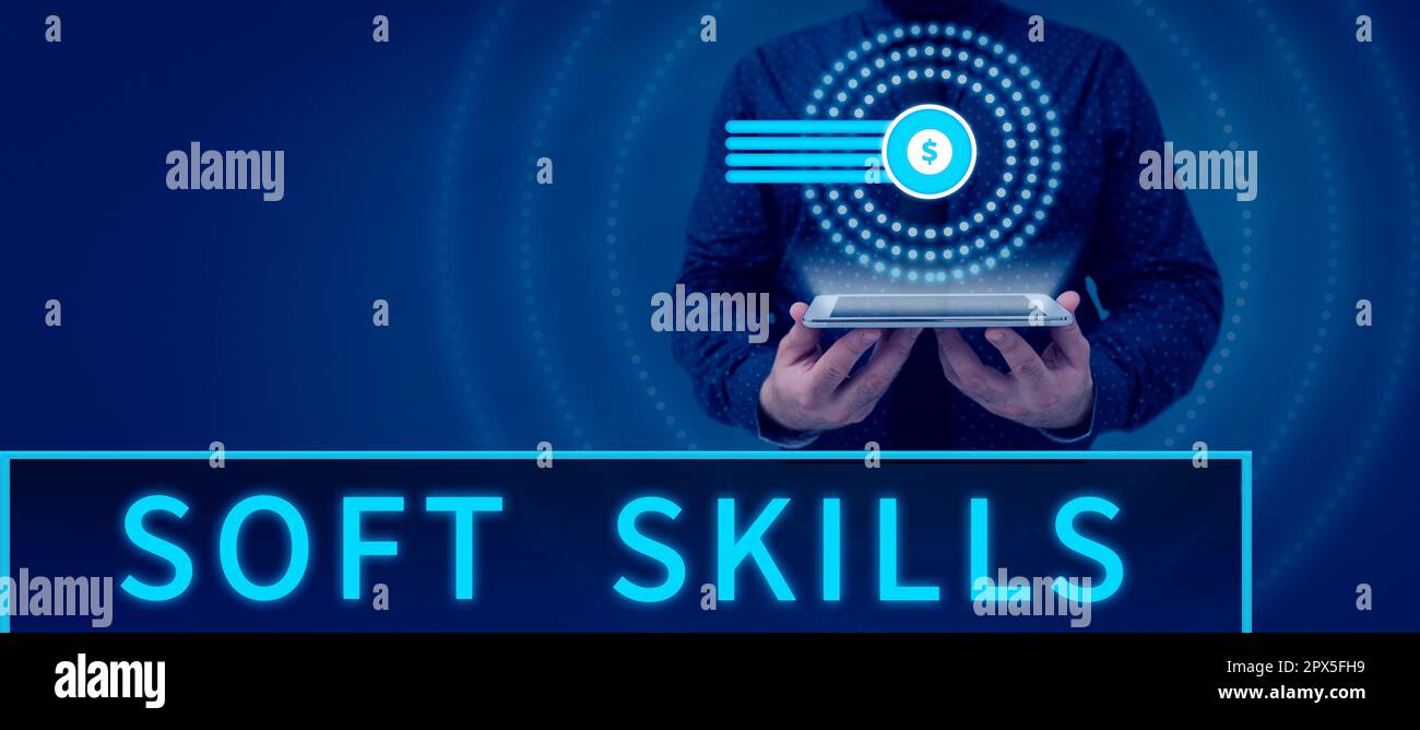 Writing displaying text Soft Skills, Business overview personal ... Writing displaying text Soft Skills, Business overview personal ...