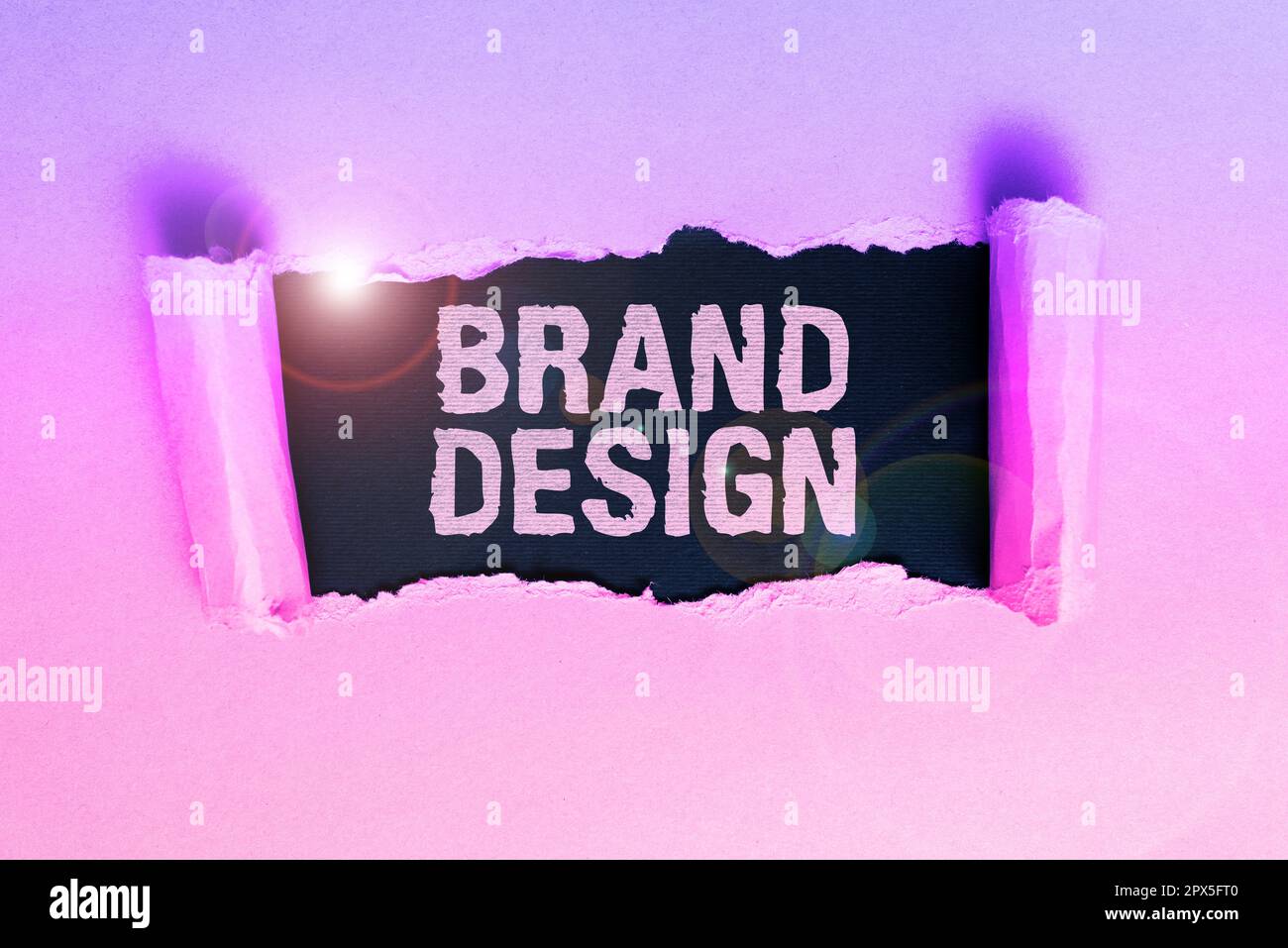Inspiration showing sign Brand Design, Conceptual photo visual elements ...