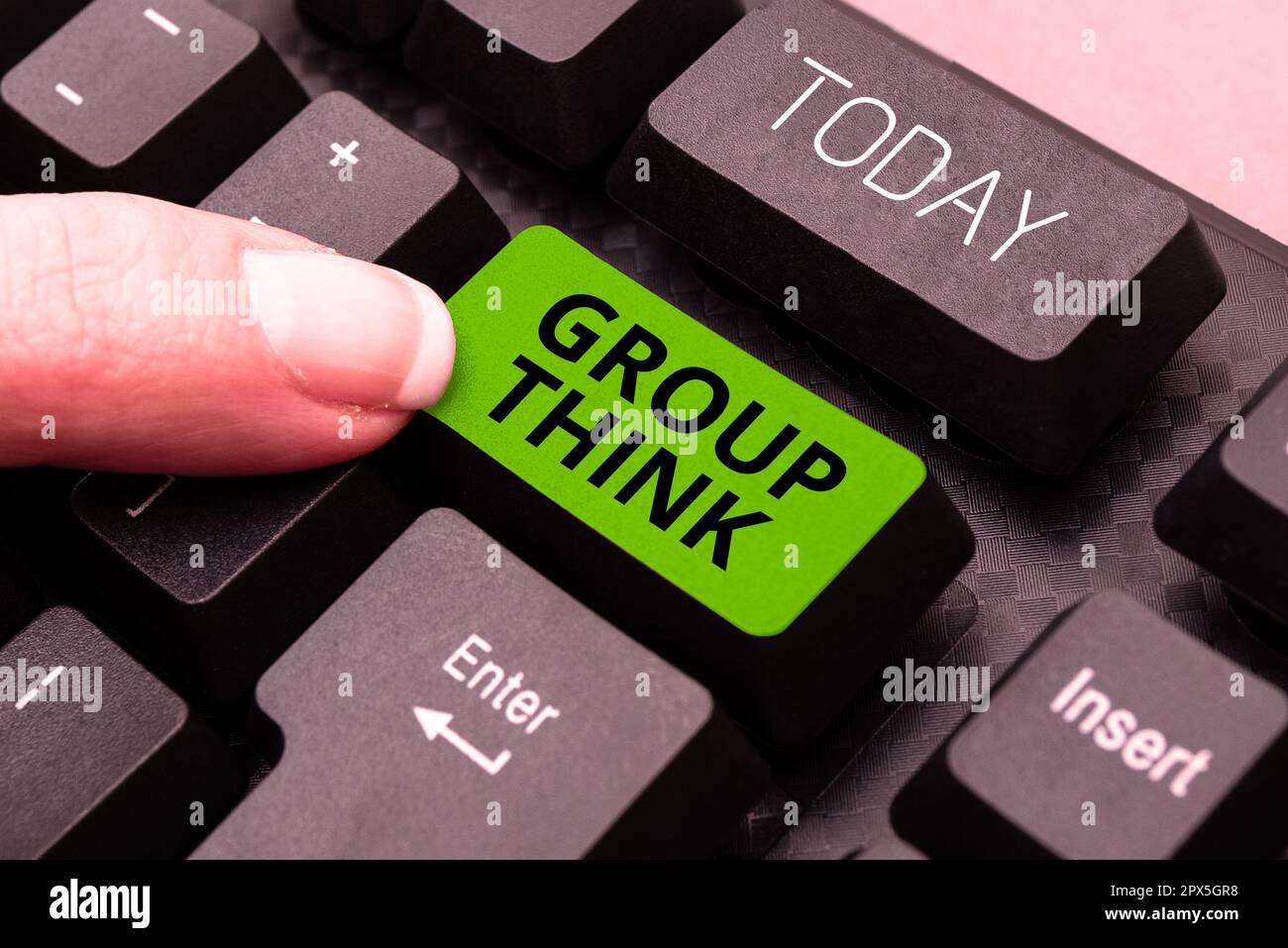 Conceptual caption Group Think, Internet Concept gather either formally ...