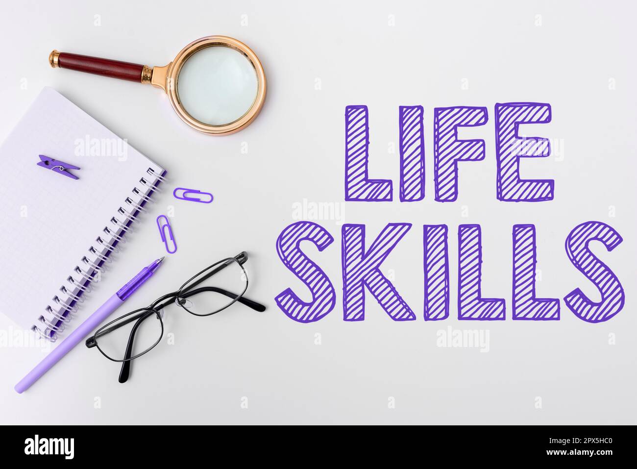 Sign displaying Life Skills, Business idea that is necessary or ...