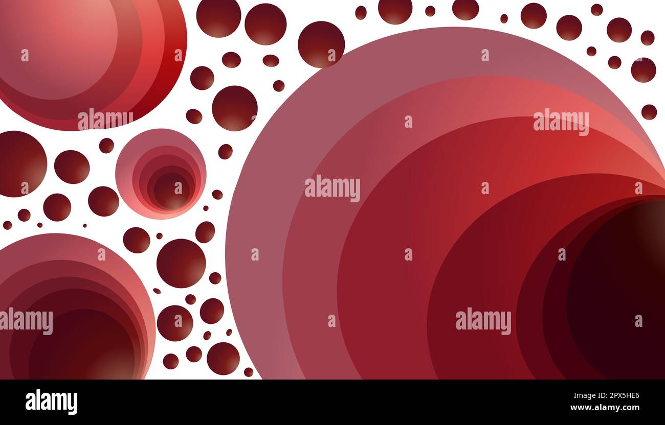 Abstract background illustration with a red theme. Perfect for posters ...