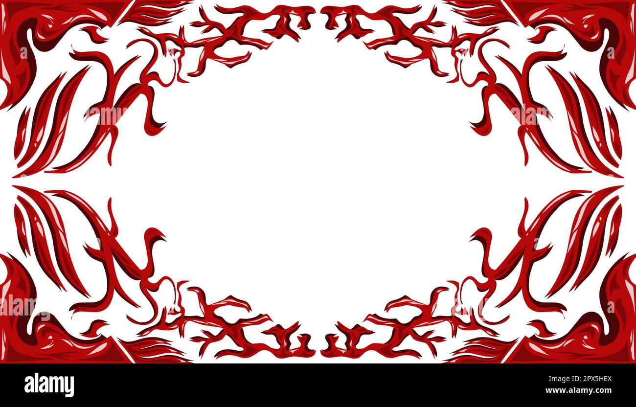 Abstract background illustration with a red theme. Perfect for posters ...