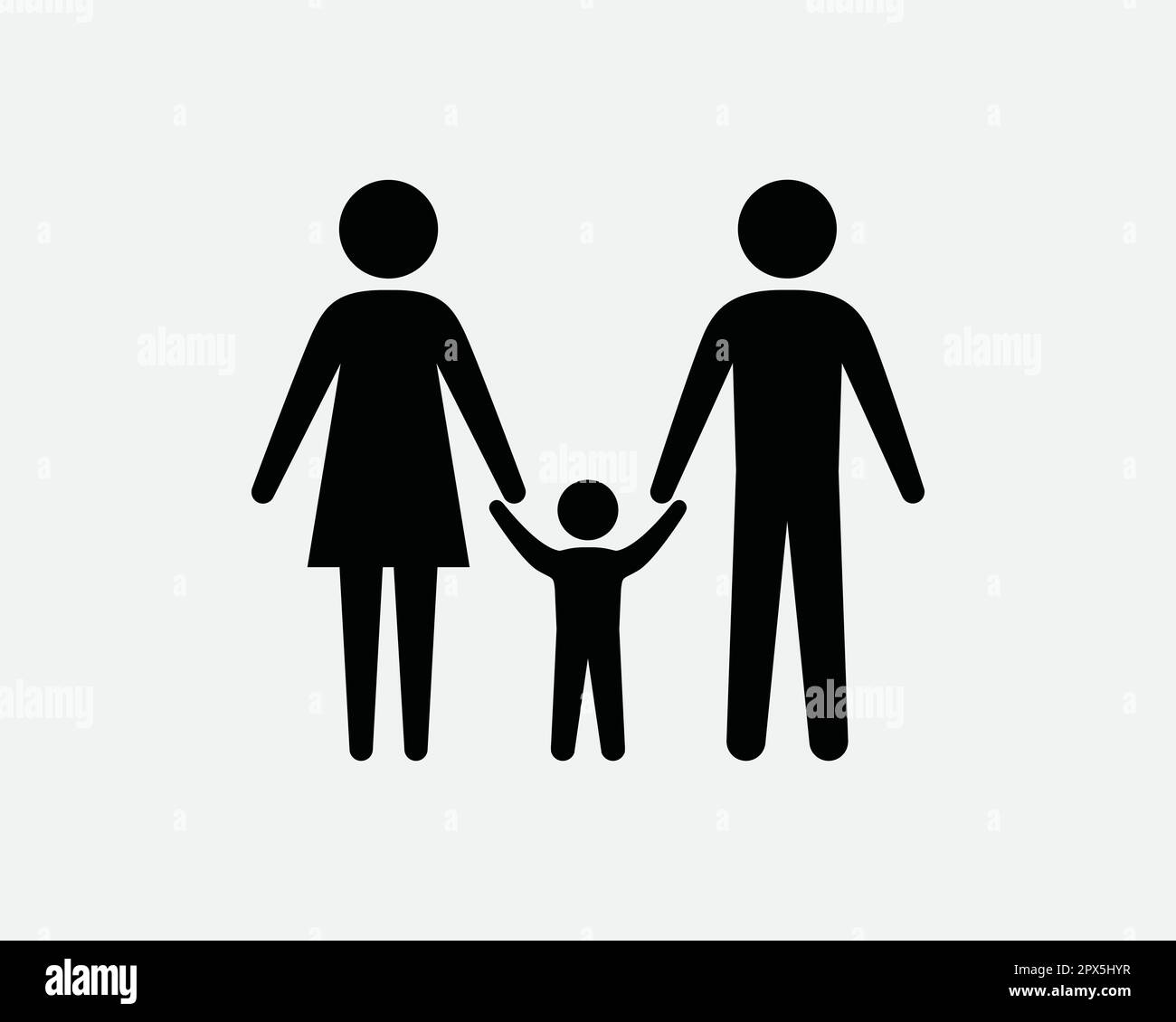 Father and mother concept Stock Vector Images - Alamy