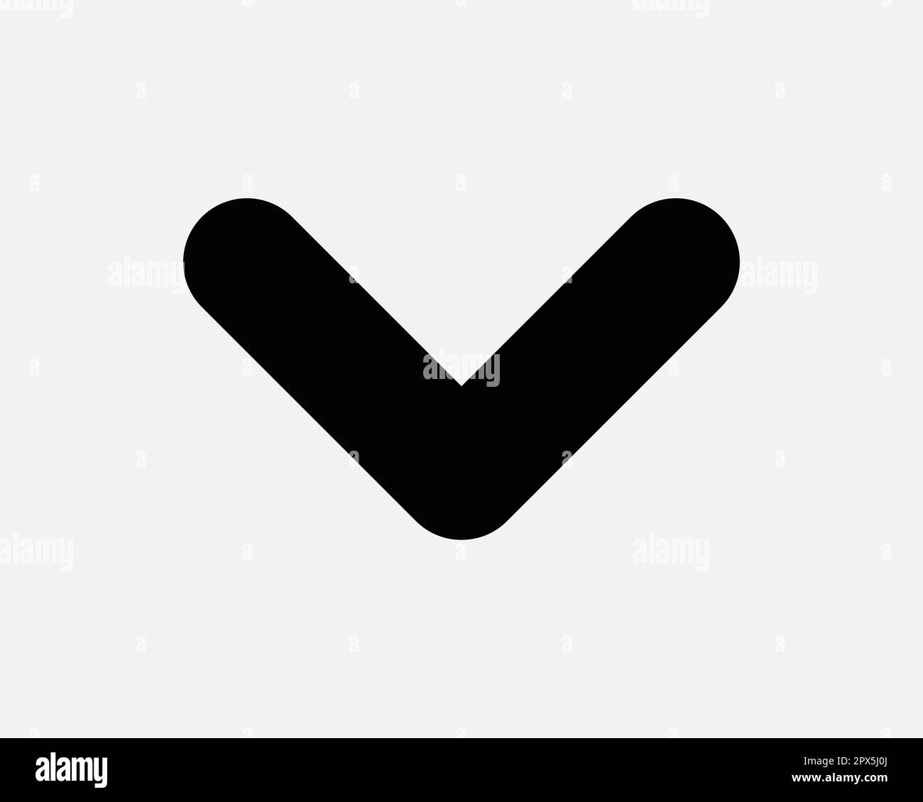 Down Arrow Icon. Below Under Underneath Bottom Downward Symbol. Download Reverse Backout Point ...