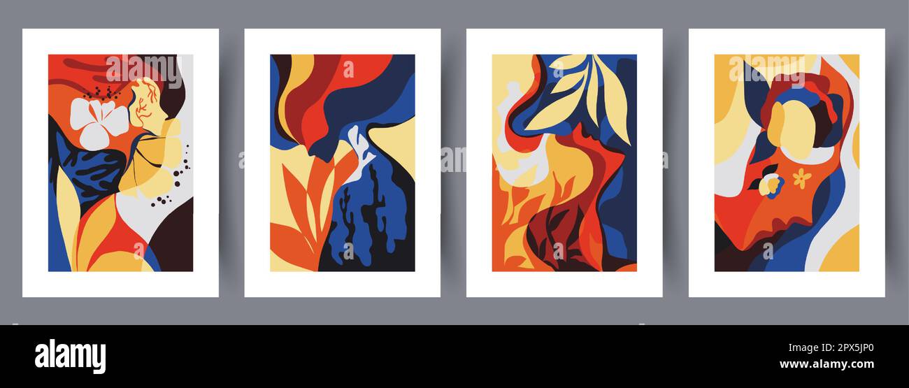 Abstract fantasy experiment wall art print Stock Vector Image & Art - Alamy