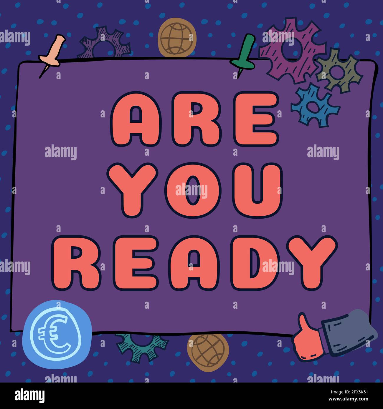 Conceptual display Are You Ready, Concept meaning Alertness ...